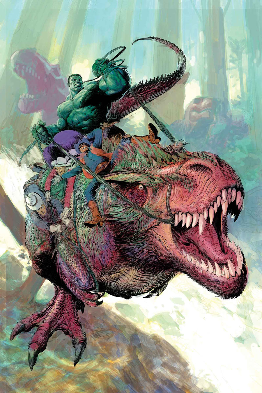 3 Times Superheroes Fought Dinosaurs & it…was…AWESOME! – Tiny Table 3